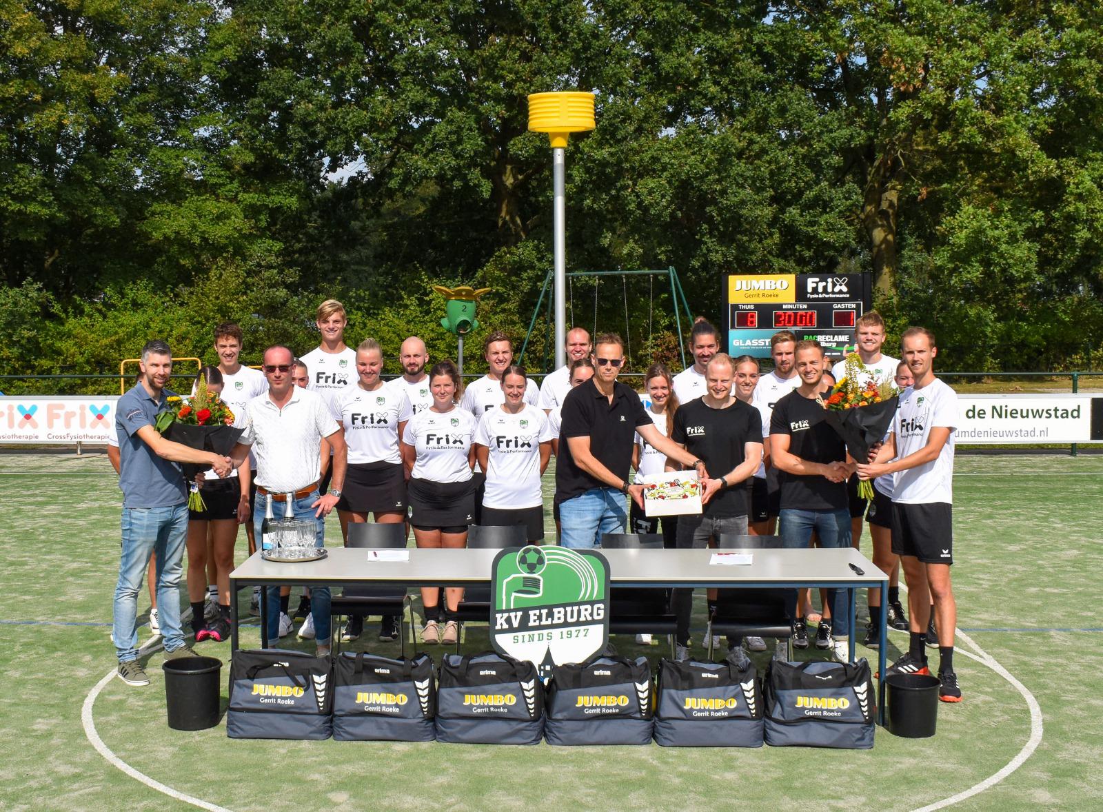 Jumbo Gerrit Roeke en Frix Fysio & Performance nieuwe hoofdsponsoren KV ...